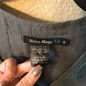 Urban Mango | Tops | Urban Mango Lace Tunic | Poshmark